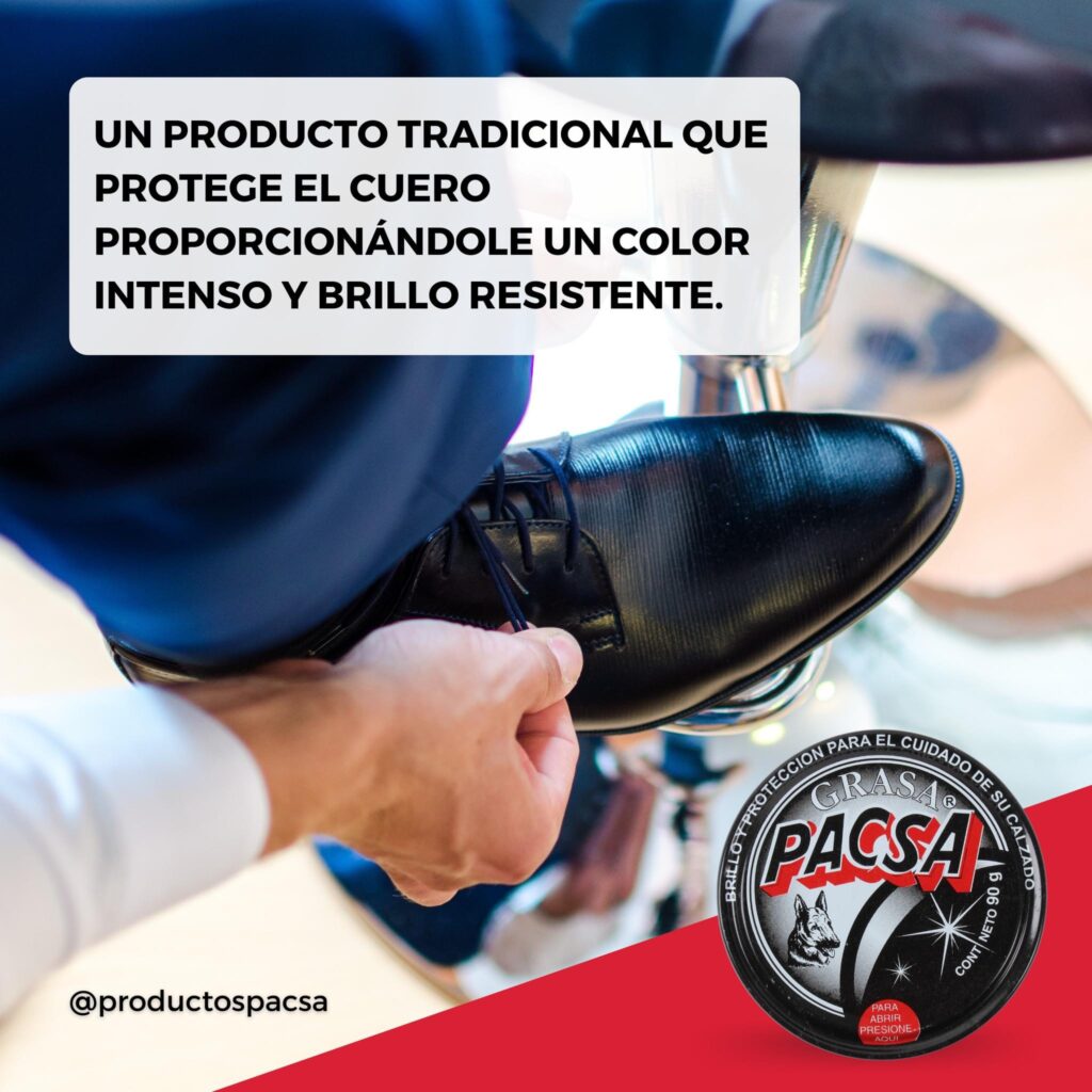 GRASA PARA CALZADO PACSA - Productos PACSA