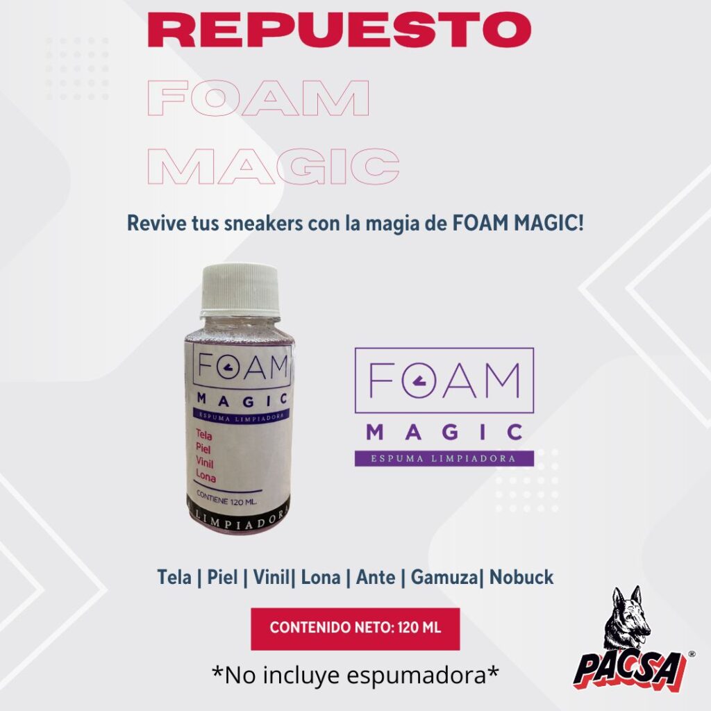 FOAM MAGIC (REPUESTO) - Productos PACSA